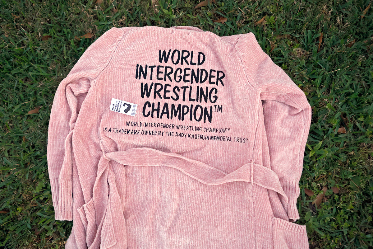 World Intergender Wrestling Champion™ robe – Andy Kaufman™ | Official ...